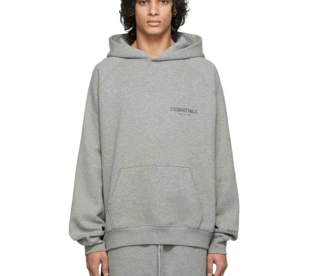 Fear of God × Streetwear FOG Essentials Core Collection Hoodie Dark ...
