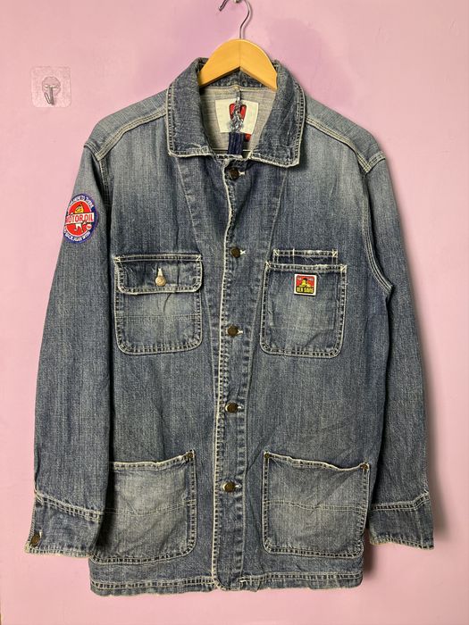 Ben Davis 🔥Rare Ben Davis Motor Oil Chore Jacket | Grailed