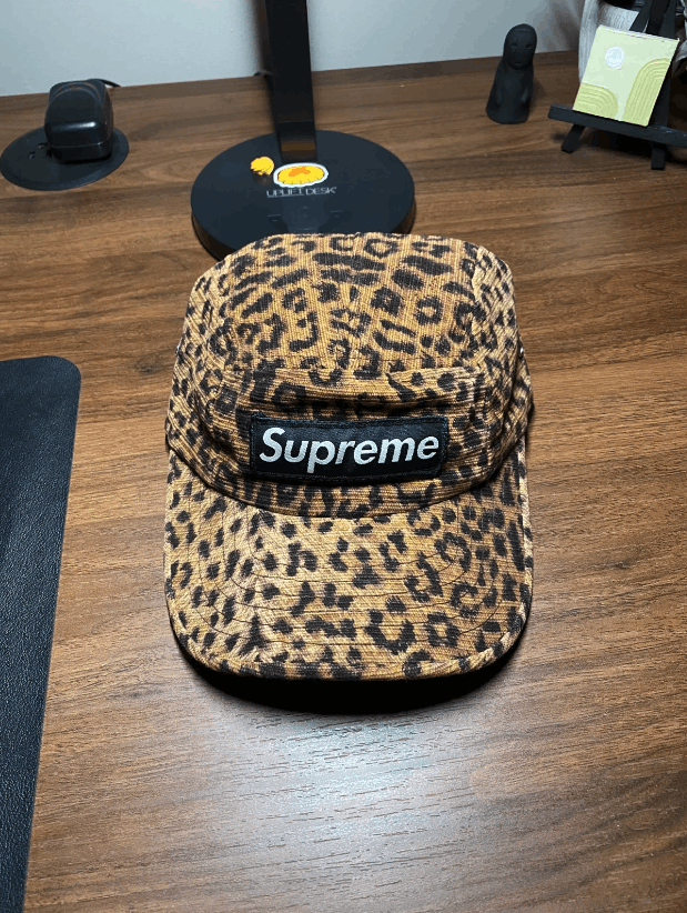 Supreme Supreme Cheetah Camp Cap (Early 2000's) | Grailed