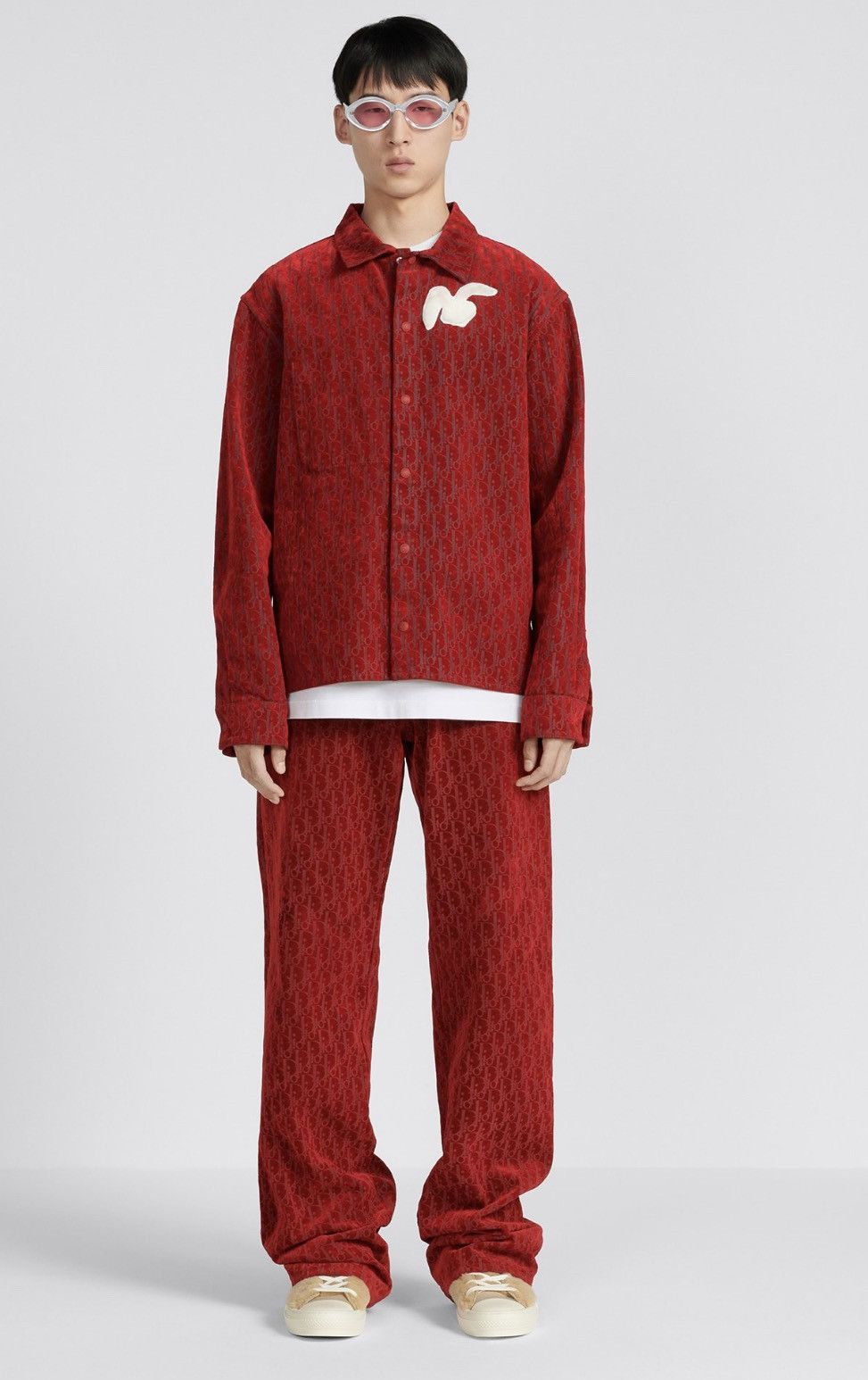 Dior × ERL Dior ERL Oblique Pants Chinese New Year Special Edition ...