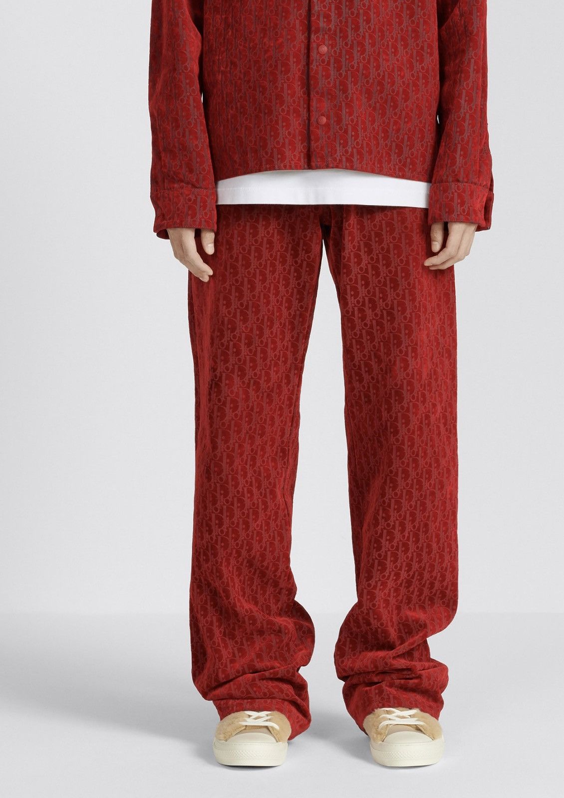Dior × ERL Dior ERL Oblique Pants Chinese New Year Special Edition ...