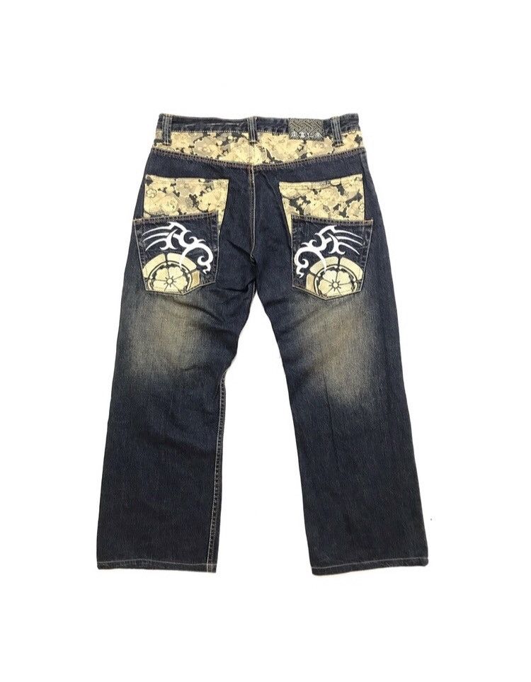 Japanese Brand Japanese Brand Infinity Co Sukajan double pocket Jeans ...