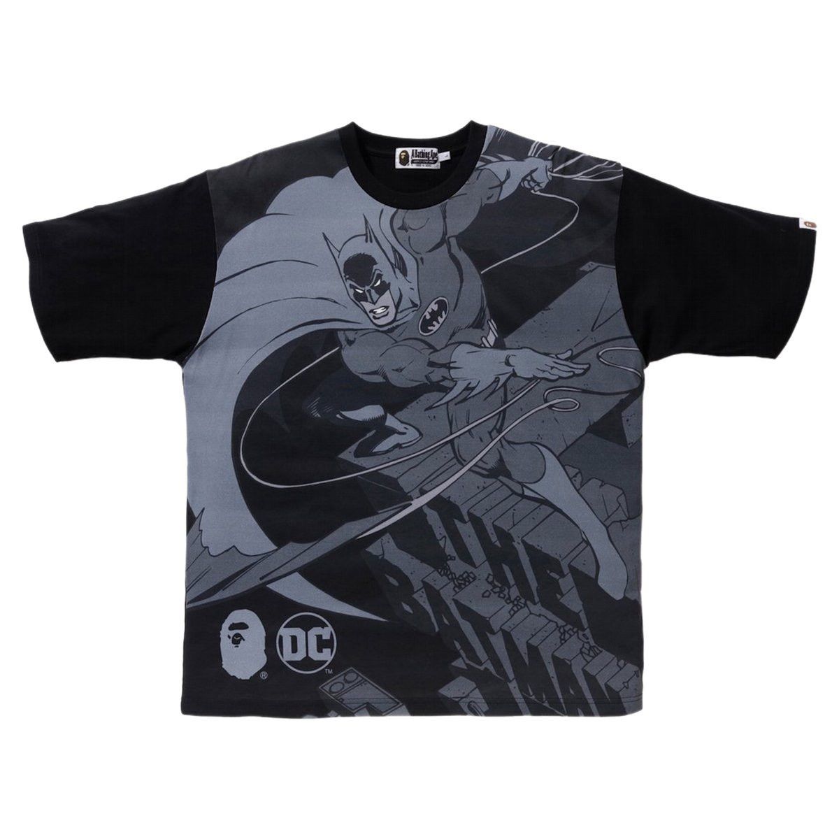 Bape Bape x DC Batman Relaxed Tee Black 2020 | Grailed