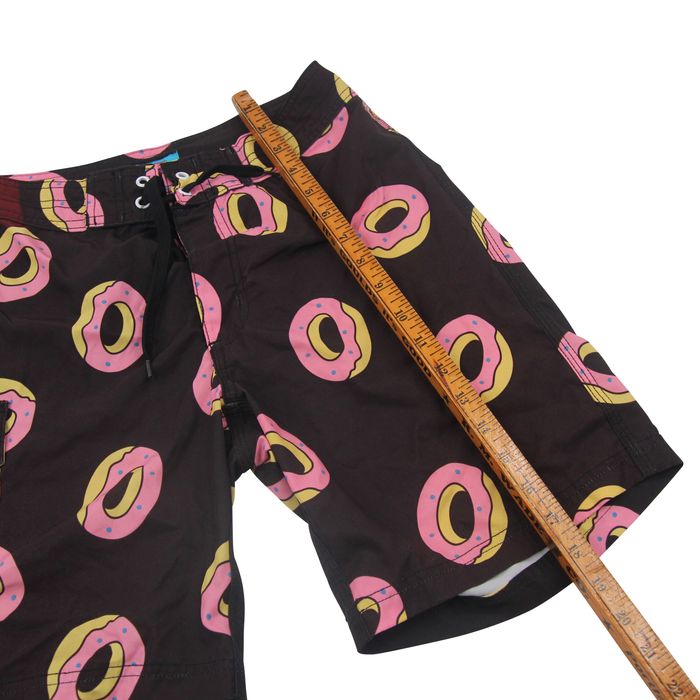 Odd Future Tyler the Creator Odd Future Allover Donut Swim Trunks | Grailed
