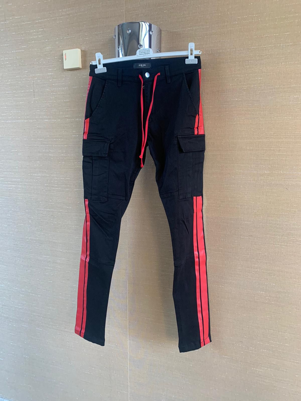 Amiri Stack Track Cargo Jeans | Grailed