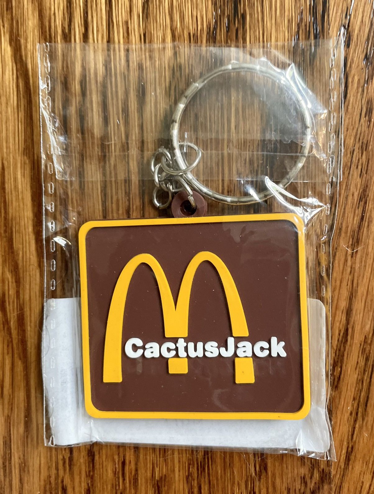 Travis Scott Travis Scott McDonalds CJ Arches Key Chain Hat Red Tee ...