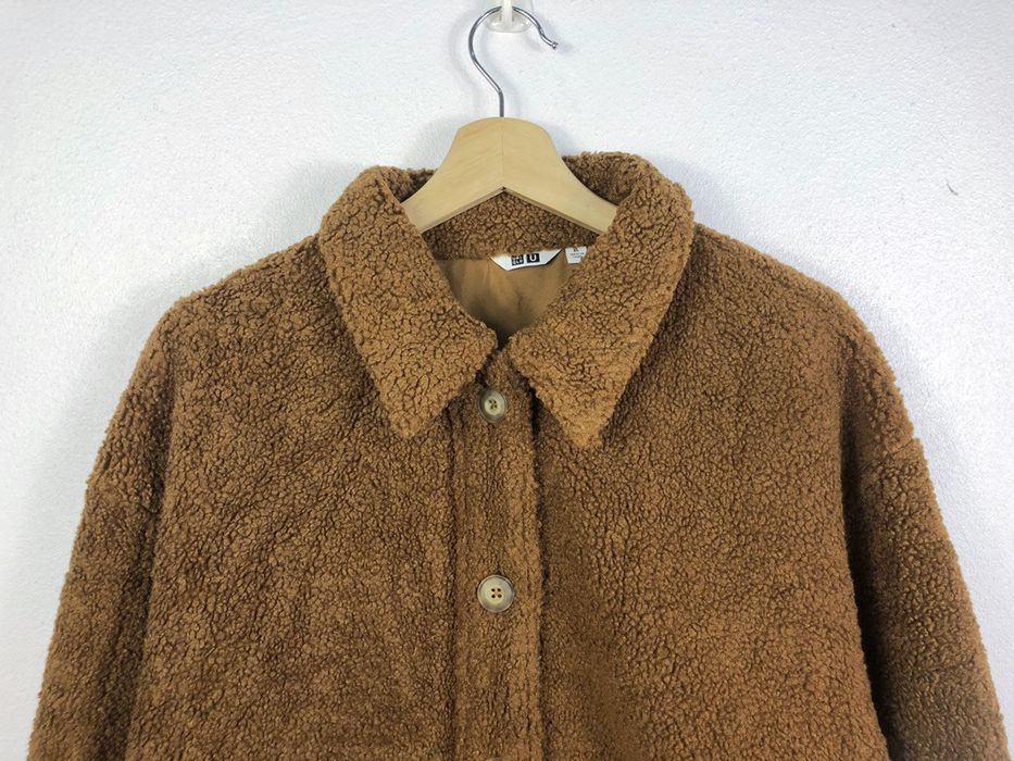 Uniqlo Rare Uniqlo U X Lemaire Sherpa Fleece Button Jacket | Grailed