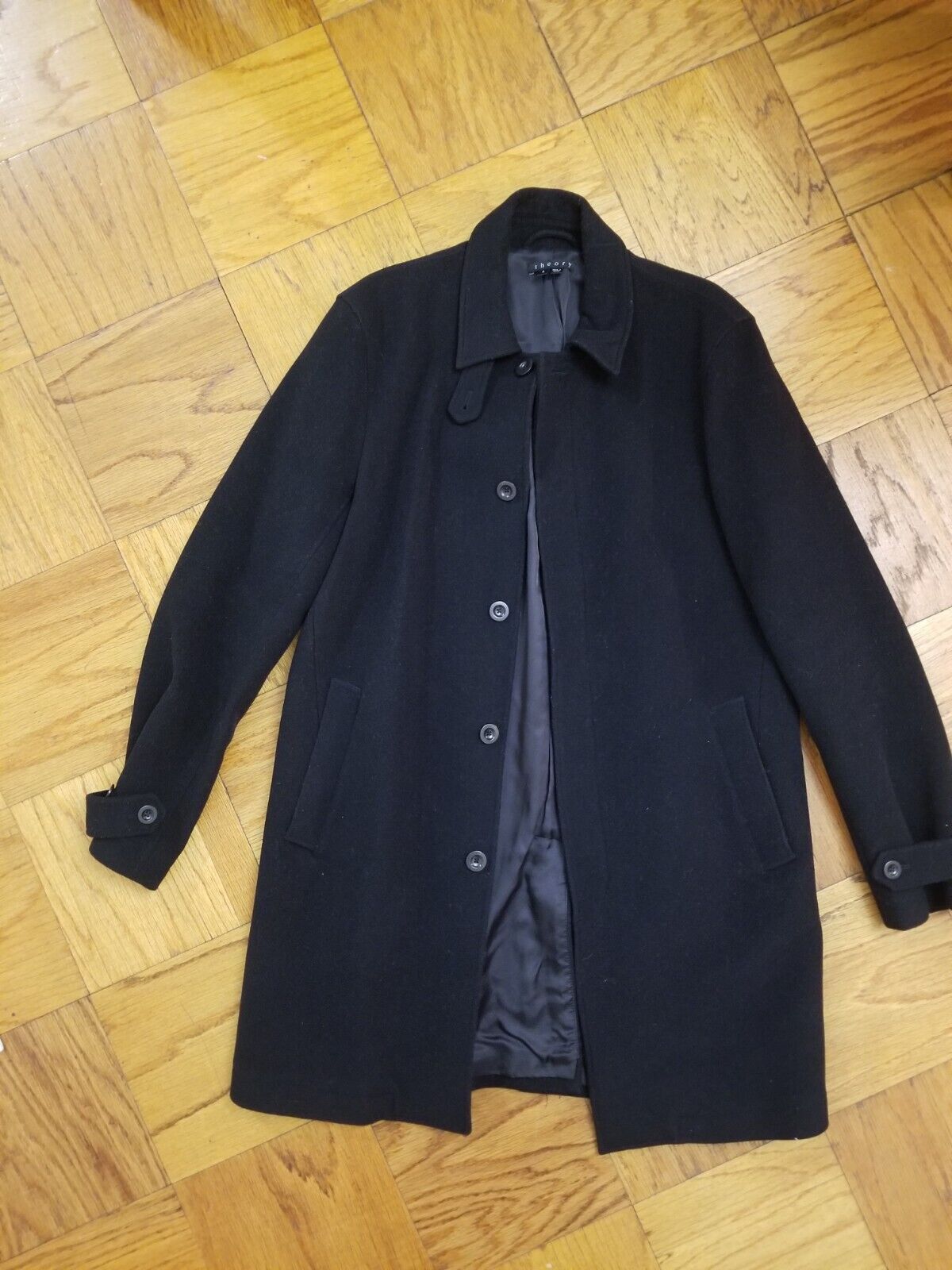 Theory Theory wool blend overcoat | Grailed