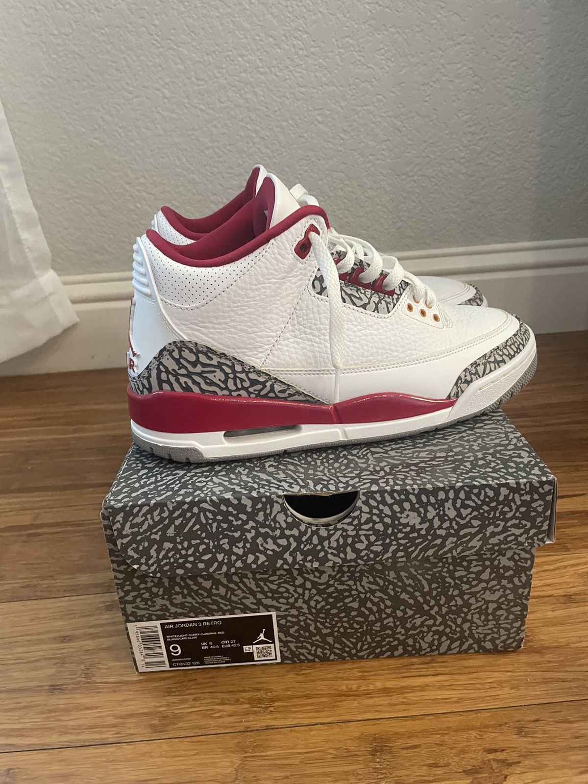 Jordan Brand Jordan 3 Cardinal | Grailed