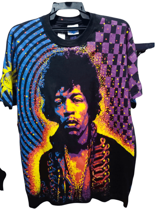 Vintage Mega rare! True Vintage 90s Jimi Hendrix Overprint T-shirt ...