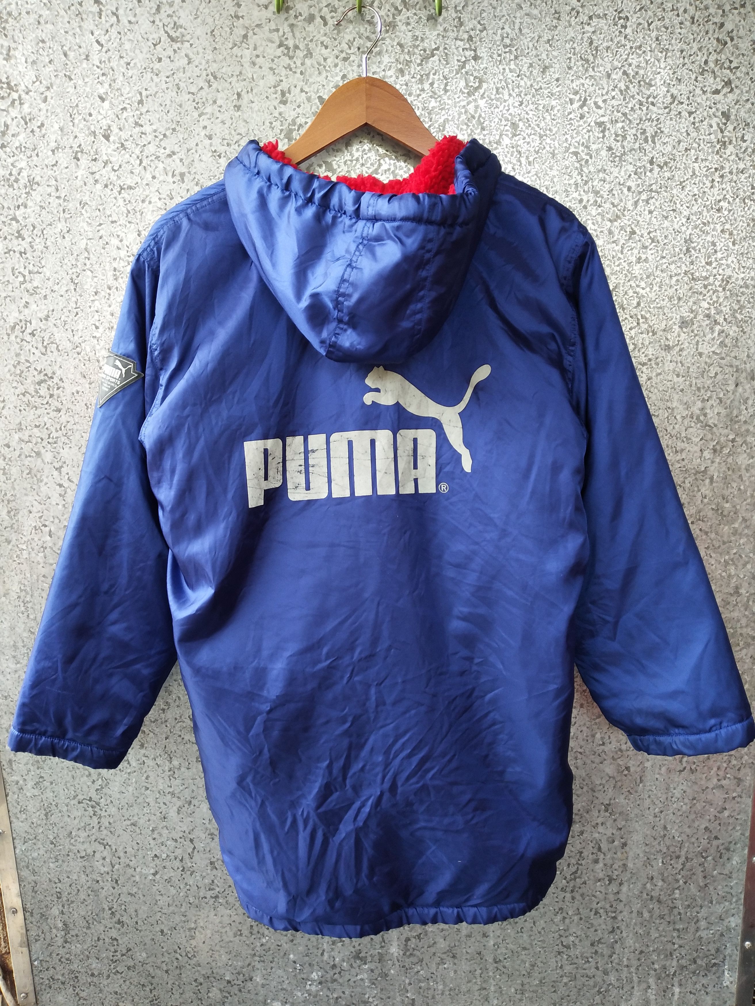 Puma Vintage 90s Vintage PUMA Hoodies Jacket big logo | Grailed