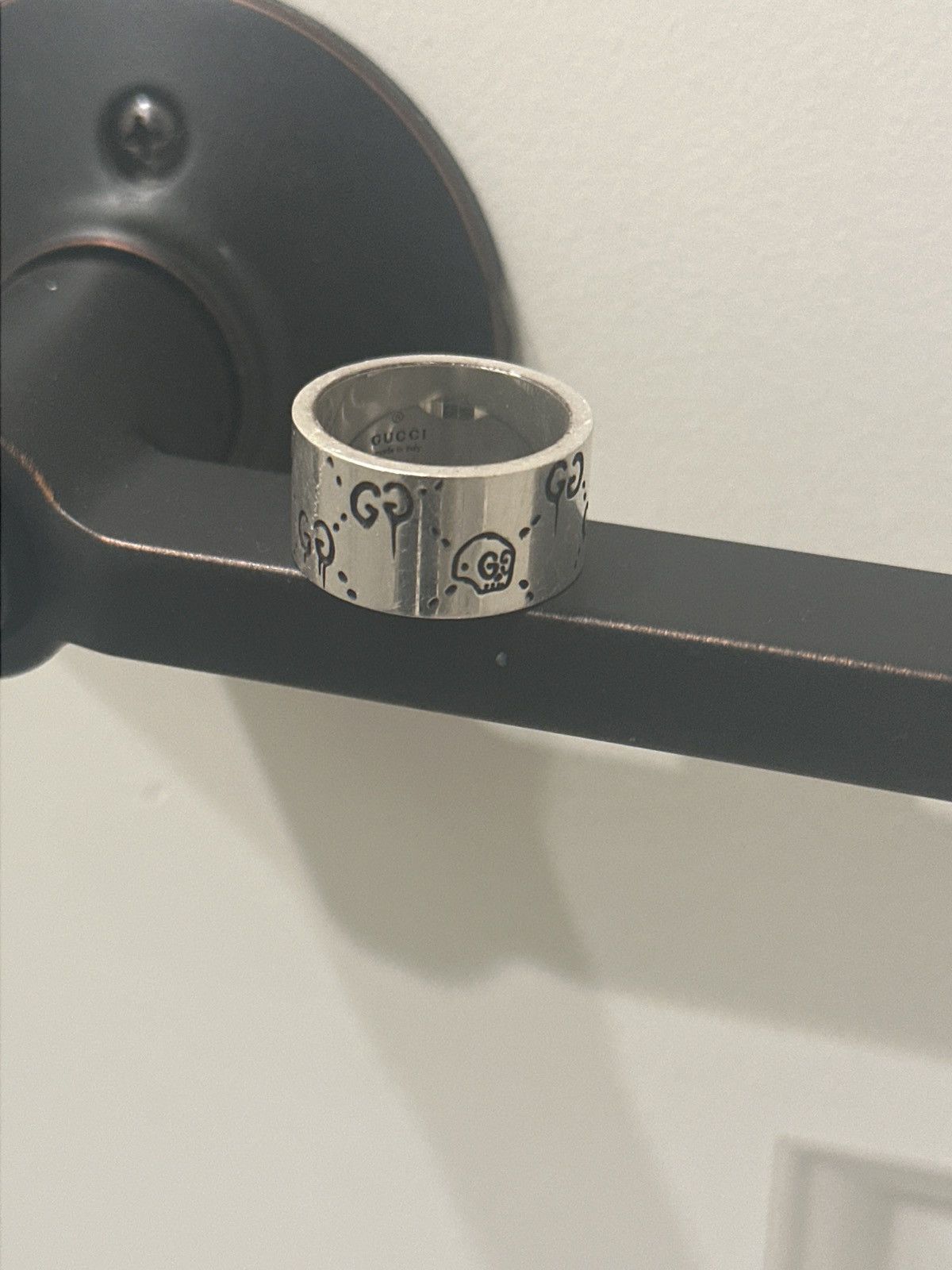 Gucci Gucci Ghost Ring Large Silver in 925 Sterling Silver | Grailed