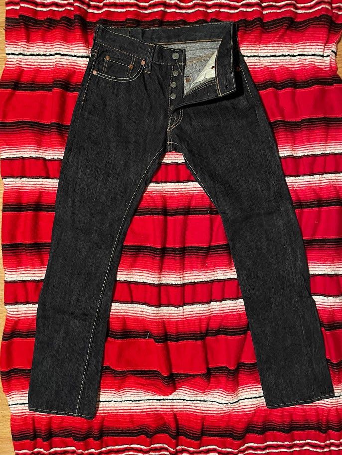 Pure Blue Japan Pure Blue Japan x Blue in Green AI-019 Aizome 28x30 17.5oz | Grailed