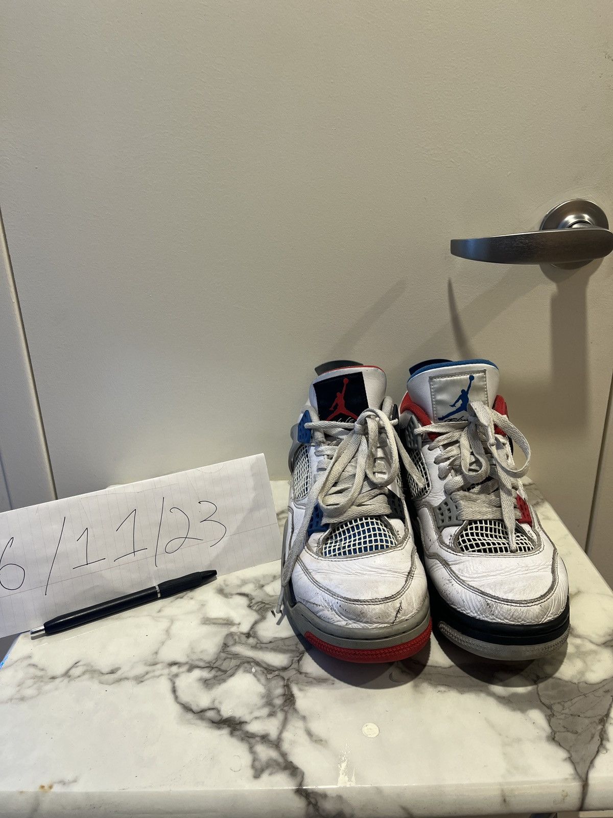 Jordan Brand BEAT Air Jordan 4 “What The” | Grailed