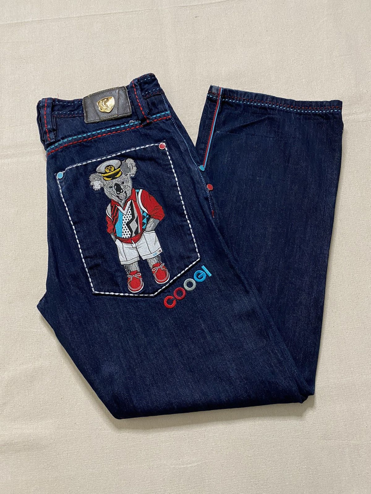 Coogi × Streetwear × Vintage 👑COOGI👑Vintage 90’s/Y2K Baggy Embroidered ...