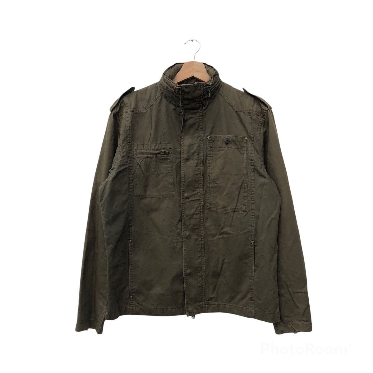 Beams Plus × Japanese Brand × Military MULTI POCKET BONDAGE PARACHUTE BIKER JACKET BY BEAMS ...