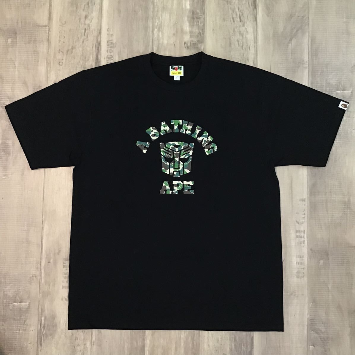 Bape × Transformers BAPE × Transformers College Logo milo ABC camo T ...