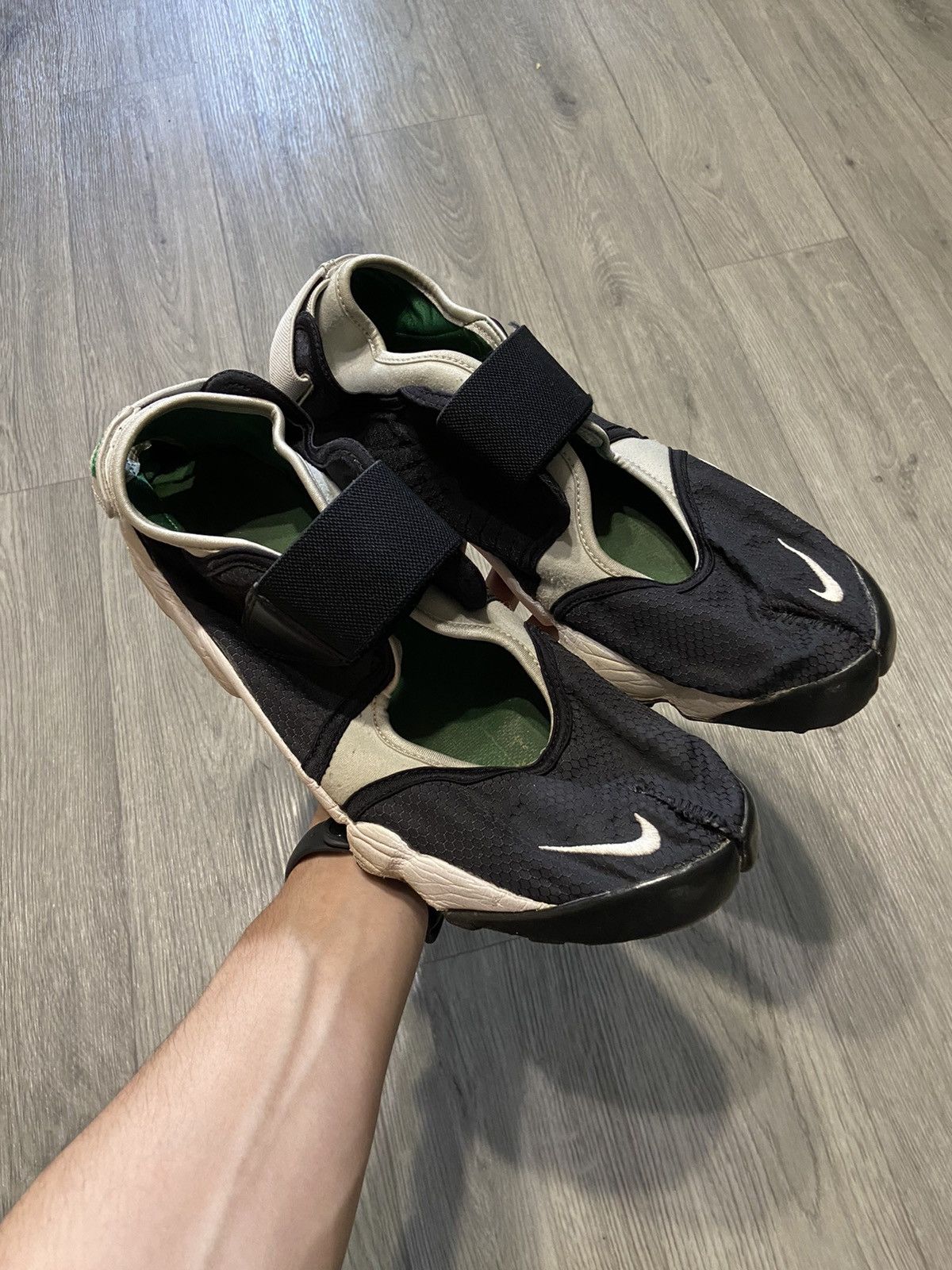 Nike Vintage Nike Air Rift Sandals Tabi Shoes | Grailed