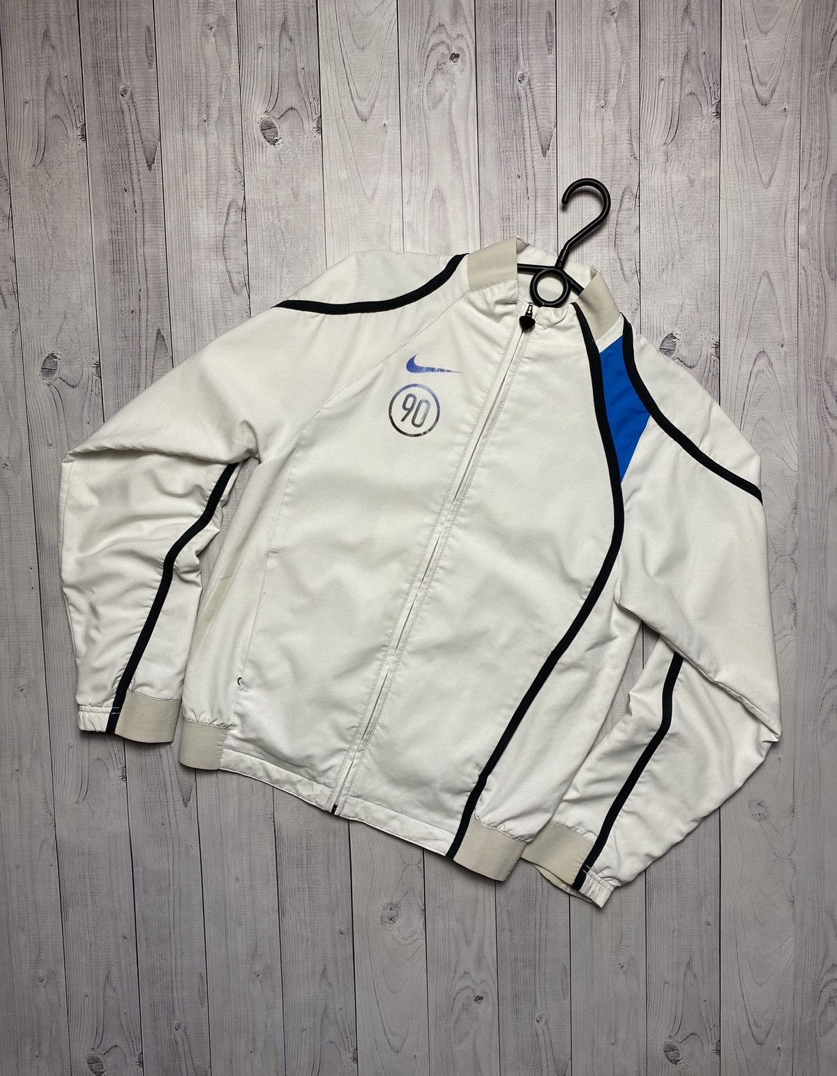 Nike Vintage Nike 90 zip track jacket Total rare T90 swoosh | Grailed