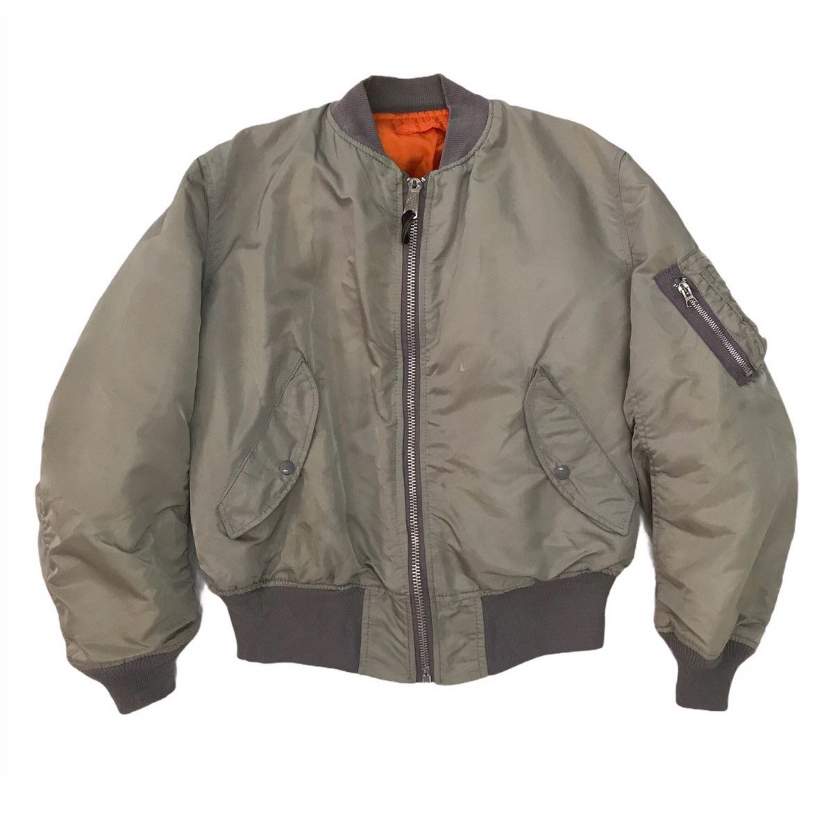 Alpha Industries × Bomber Jacket × Usaf Vtg Alpha Industries USAF MA-1 ...