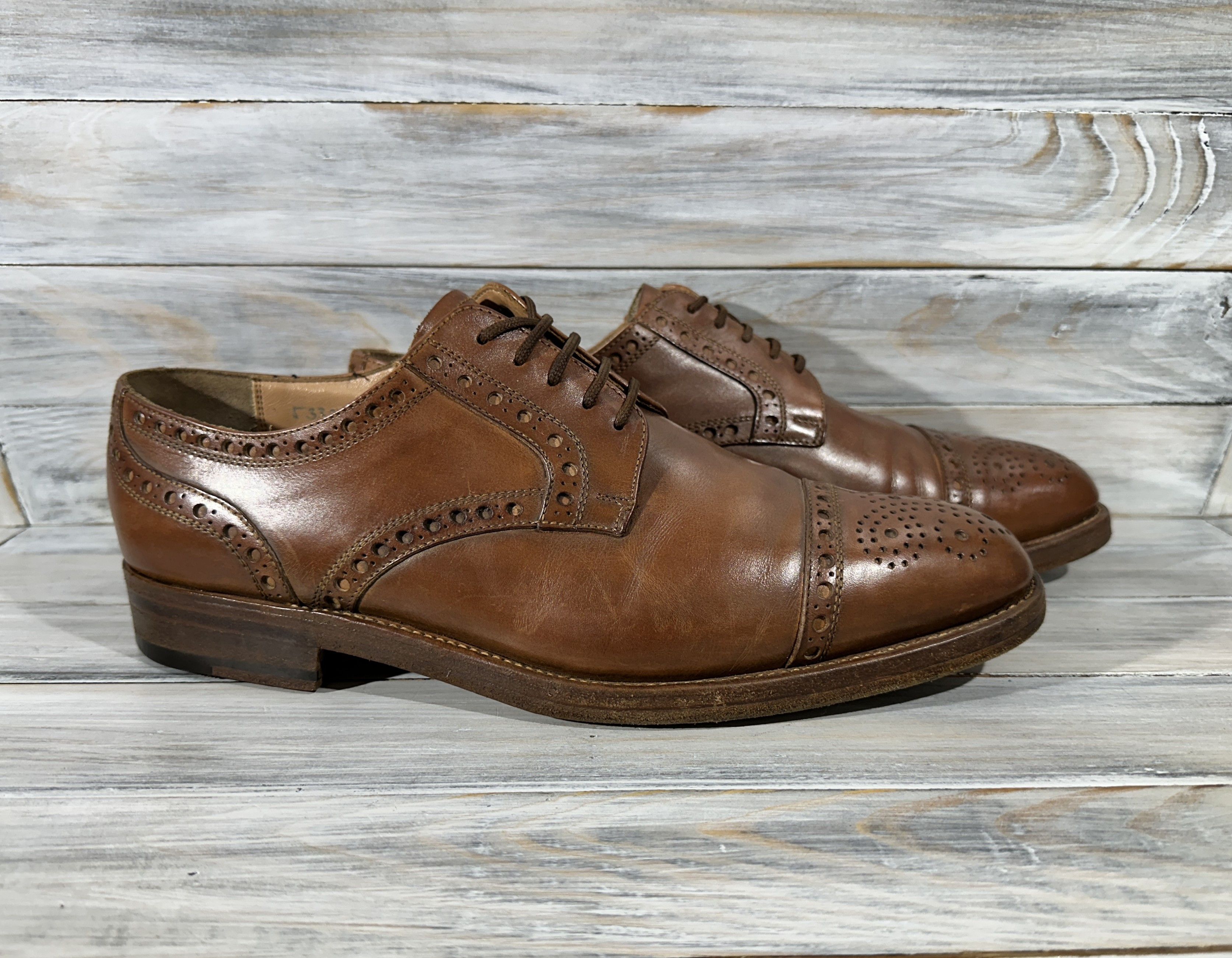Leather Heinrich Dinkelacker 5332 Csala Brogue Leather Shoes Luxury ...