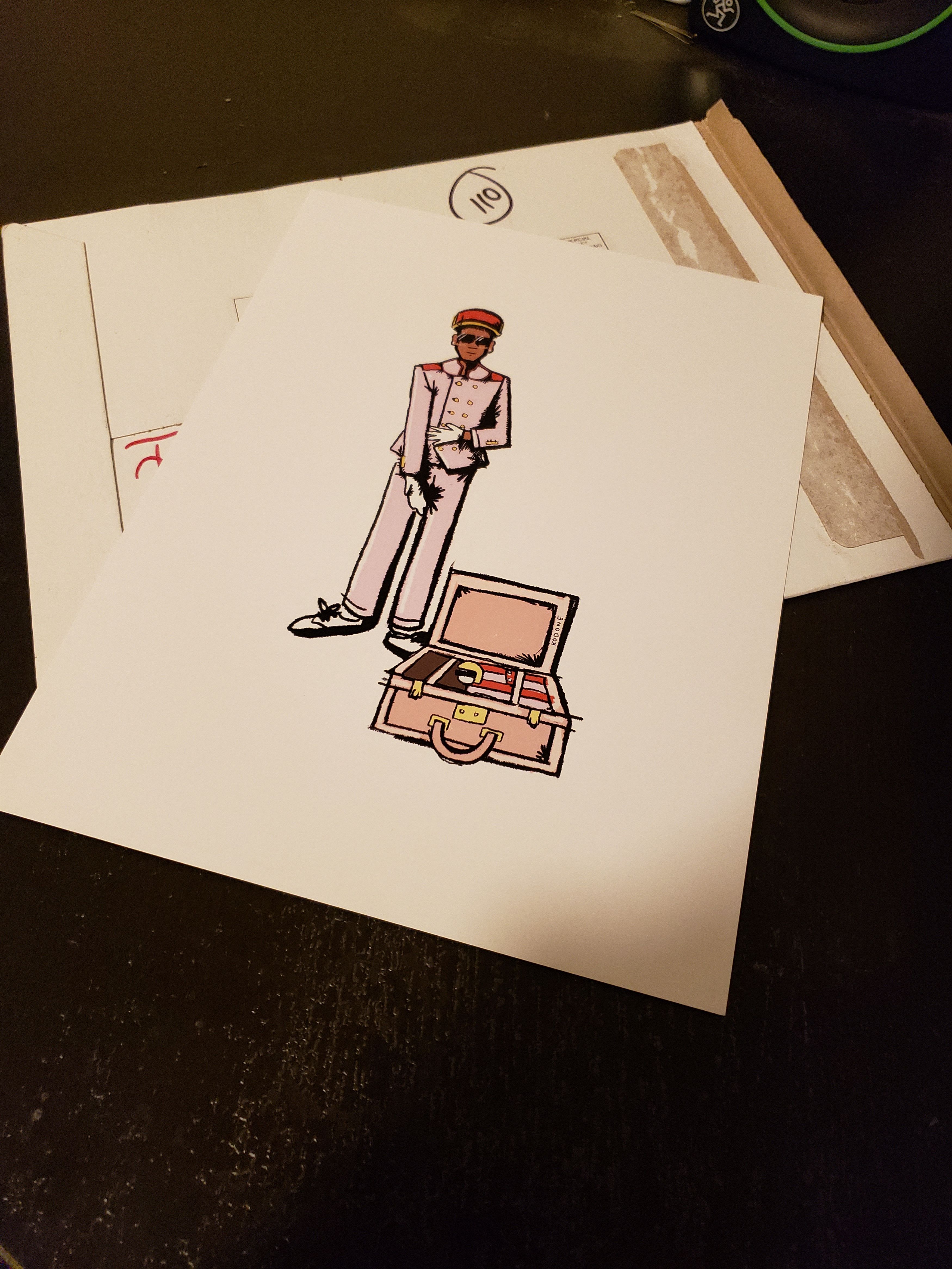 Golf Wang × Kodone × Odd Future Kodone 1/1 Tyler, the Creator Print ...