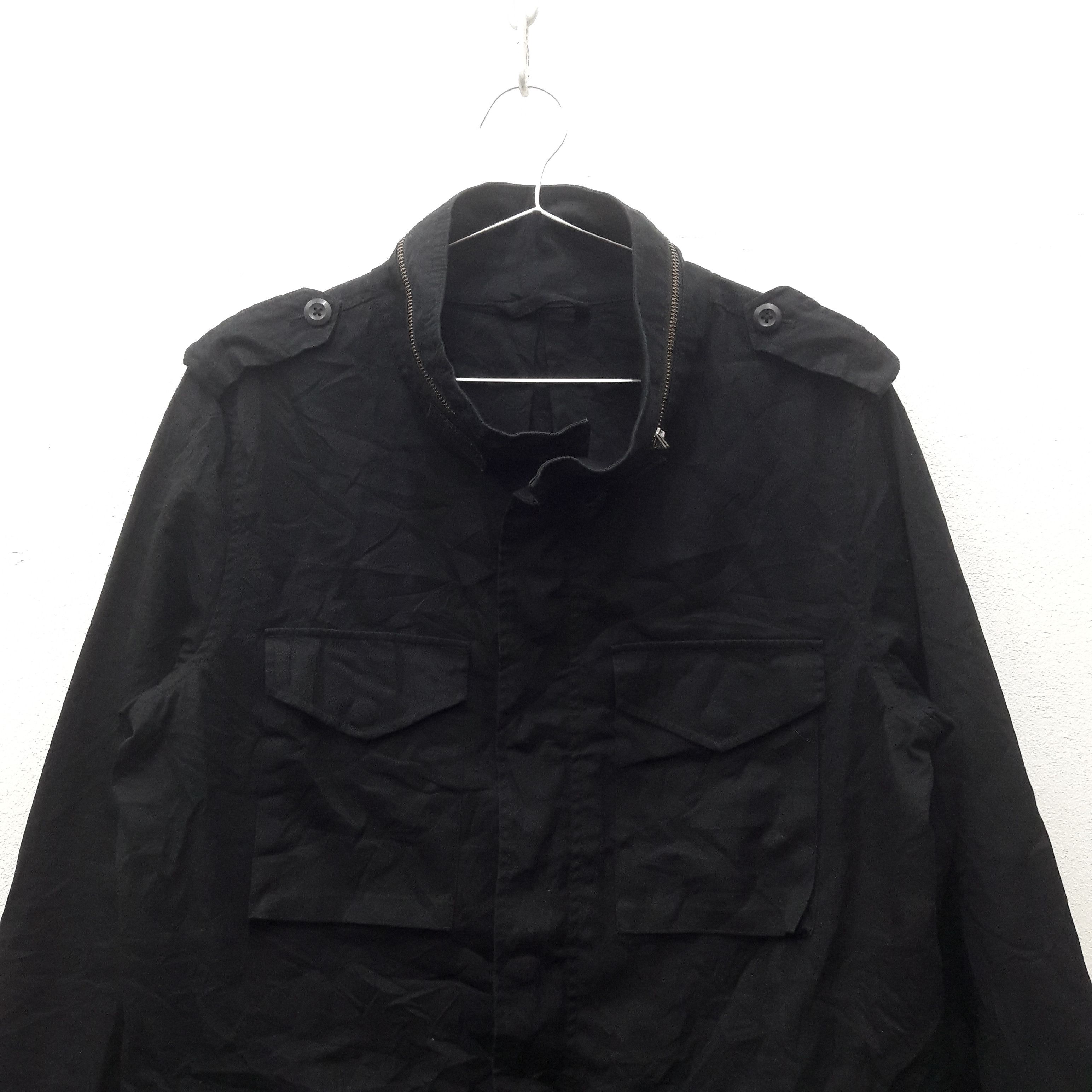 Gap 💥Gap m65 military army multi pocket super black jacket | Grailed