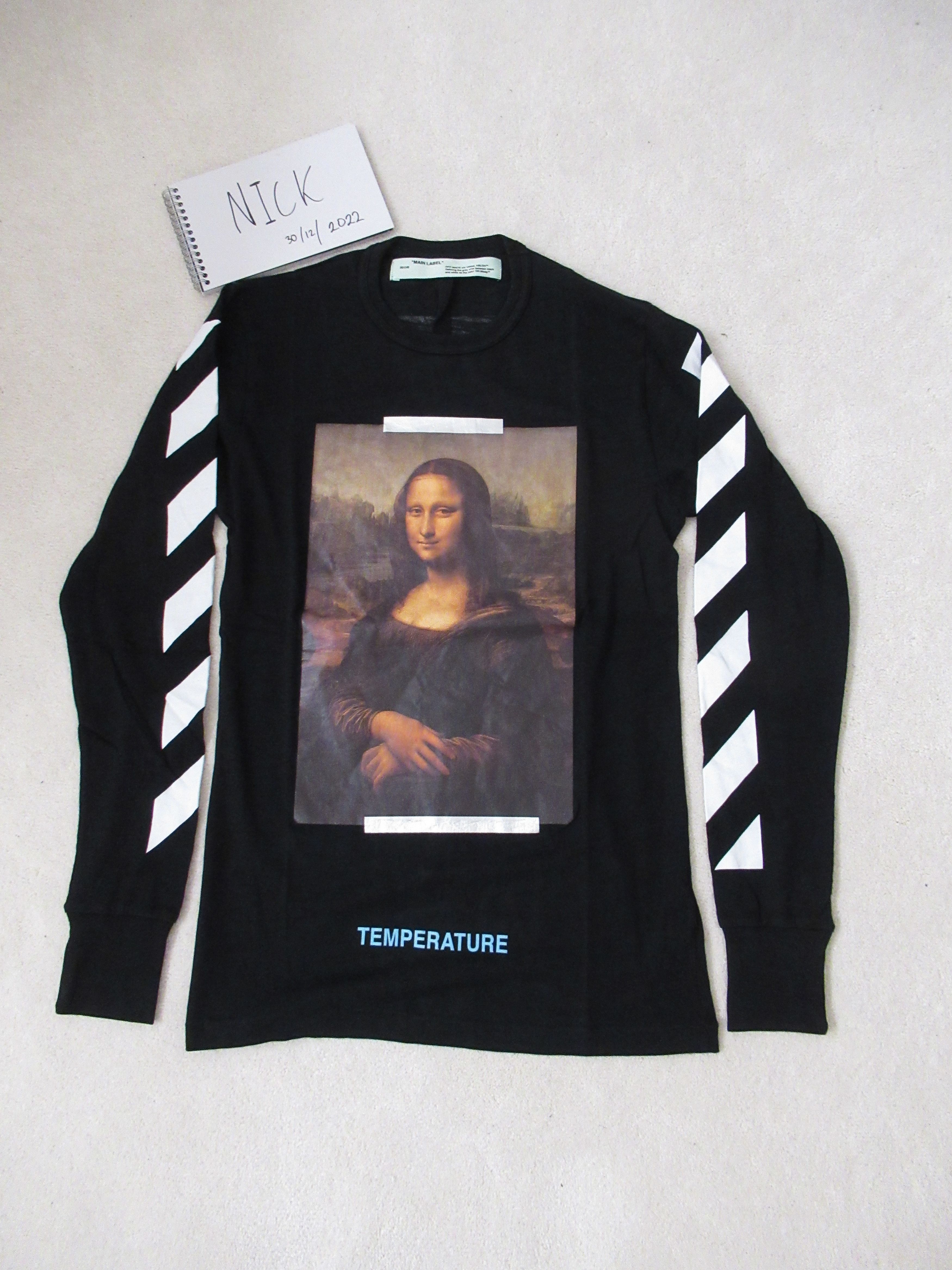 Off-White Off White Mona Lisa Arrows Small Long Sleeve Virgil | Grailed
