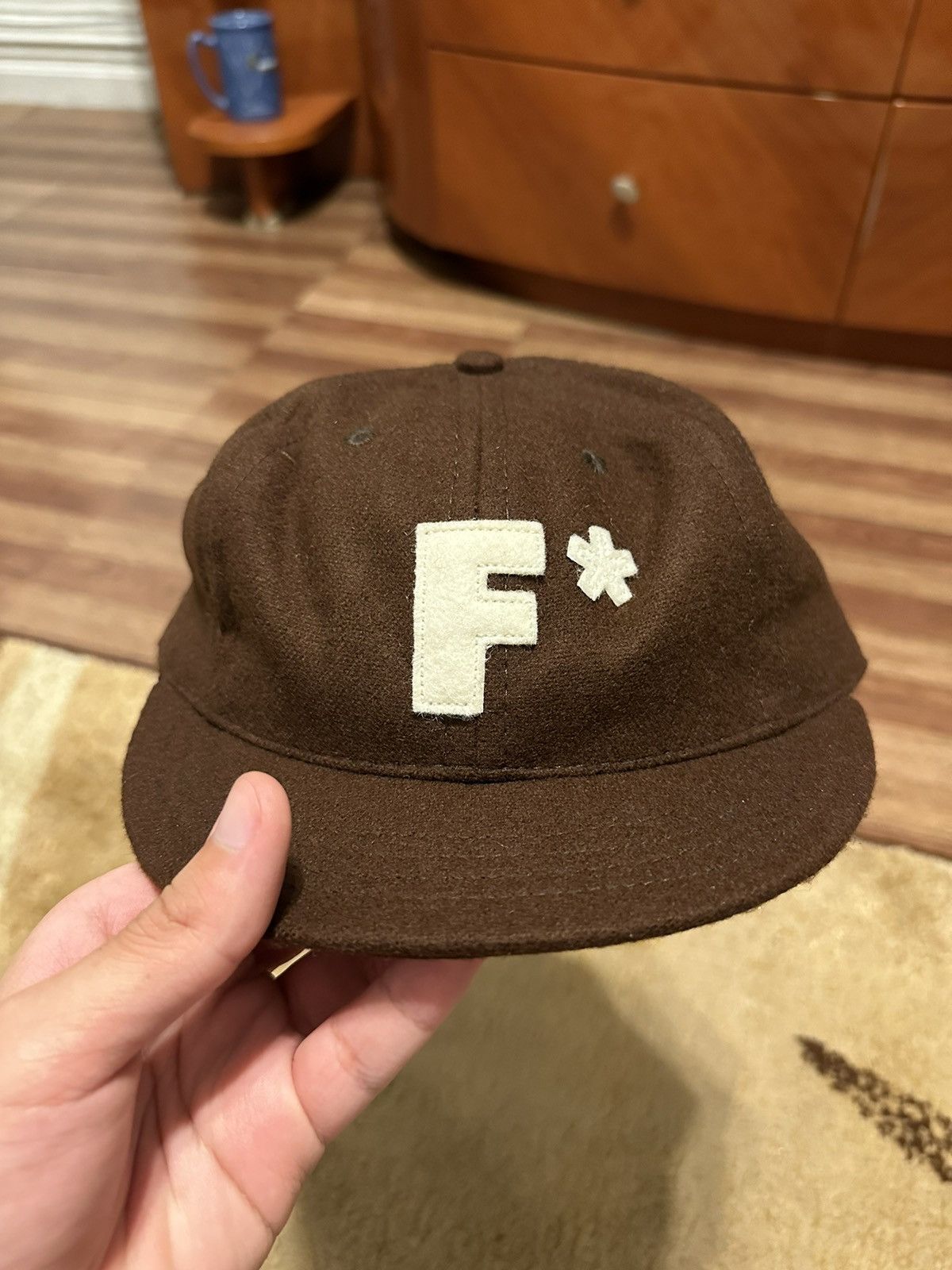Ebbets Field Flannels LAST DROP Golf Le Fleur F* Fitted Cap Brown 7 1/2 ...