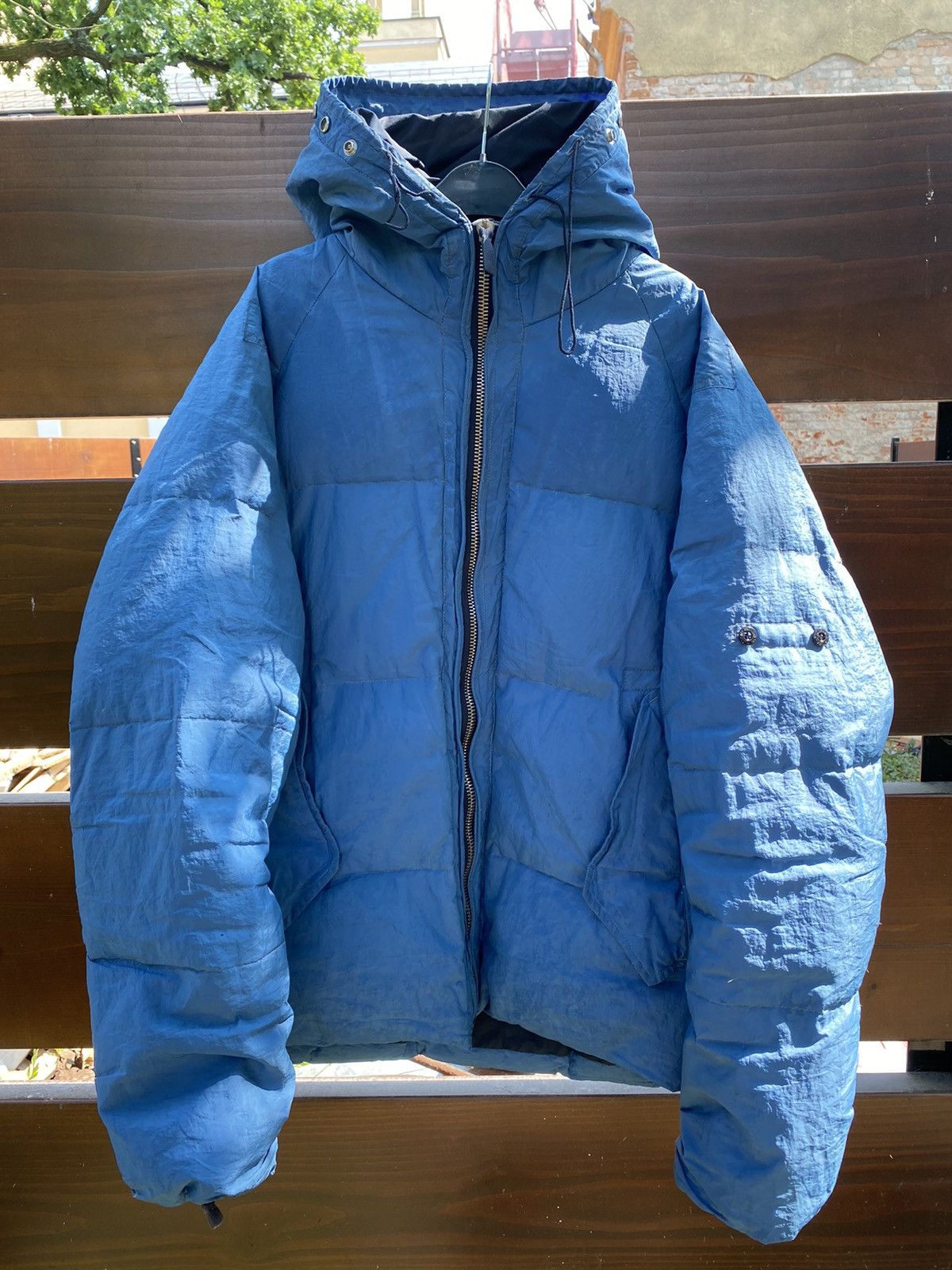 Stone Island × Vintage Stone Island stainless steel Pure Metal shell ...