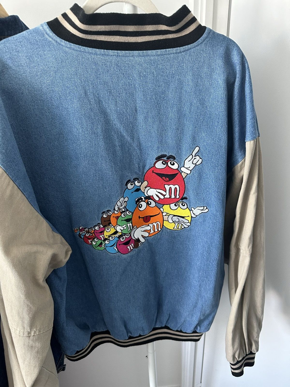Denim Jacket × Streetwear × Vintage Planet Mars, M&M Bomber/Varsity ...