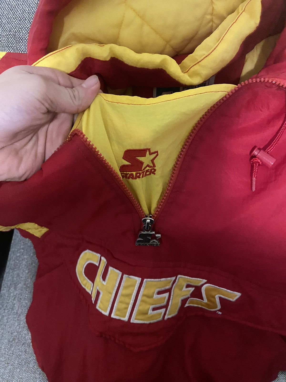 Starter Chiefs 90s throwback starter jacket | Grailed