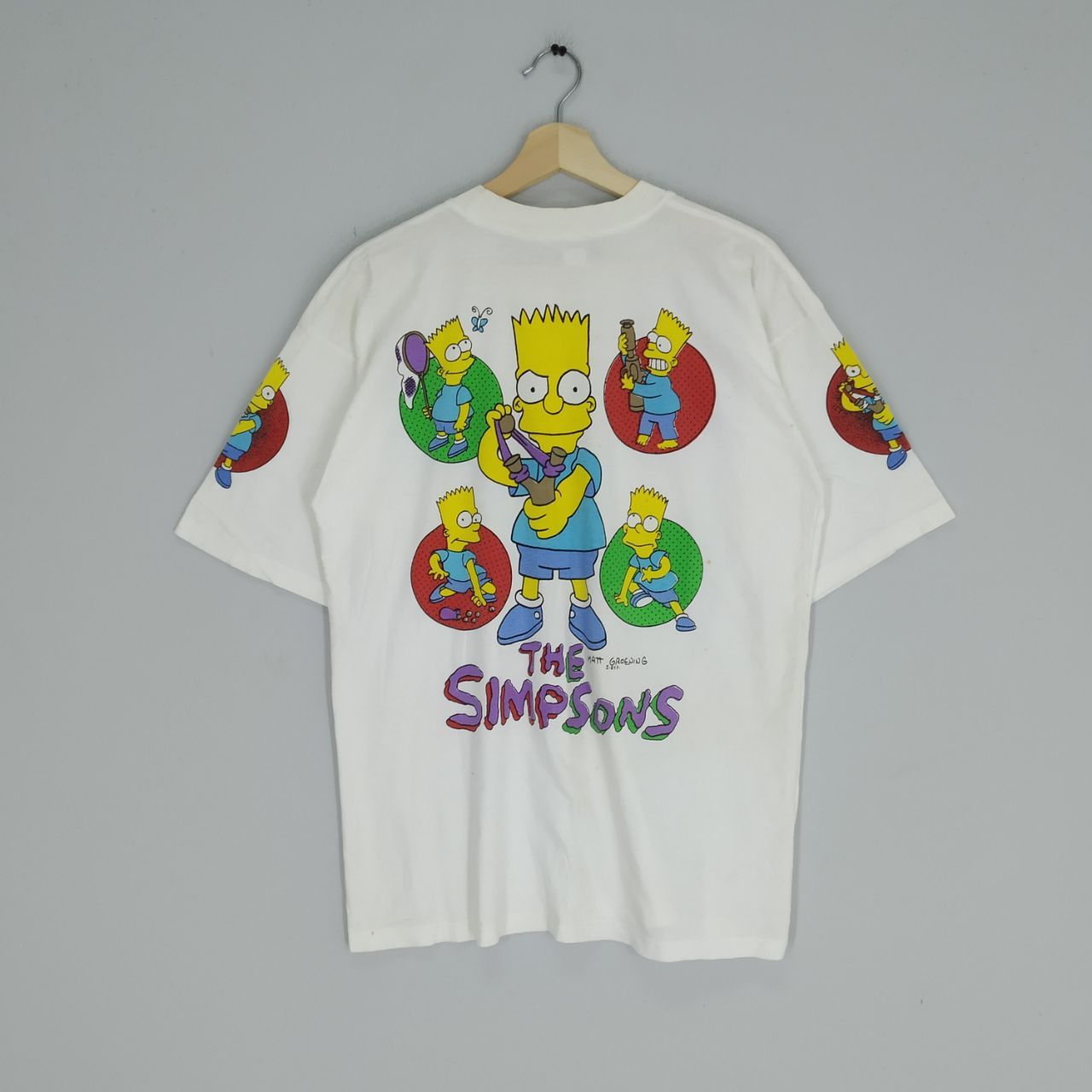 Rap Tees × The Simpsons × Vintage Vintage 90s The Simpsons Matt ...