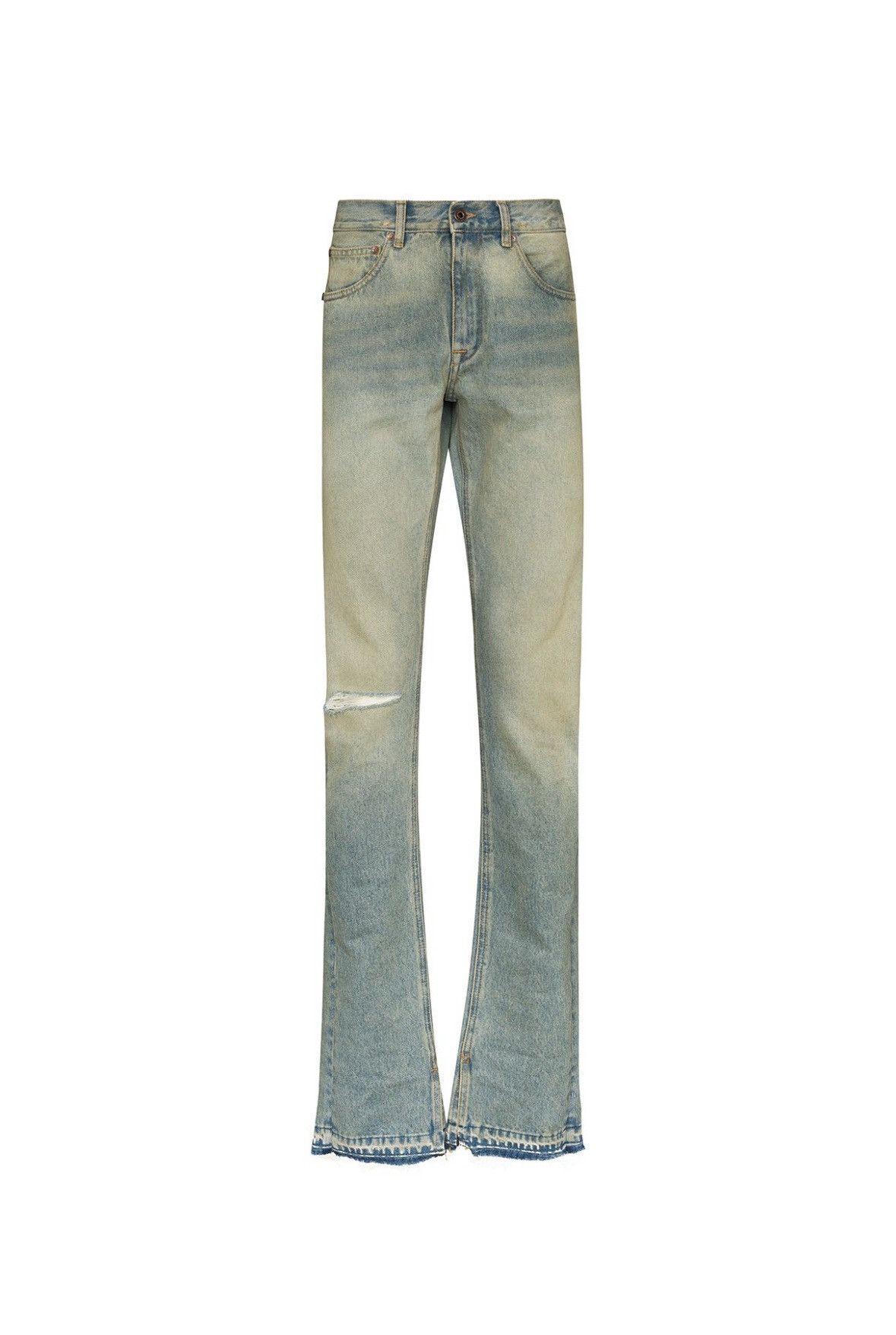 Off-White Off- White X Virgil Abloh Flare jeans | Grailed