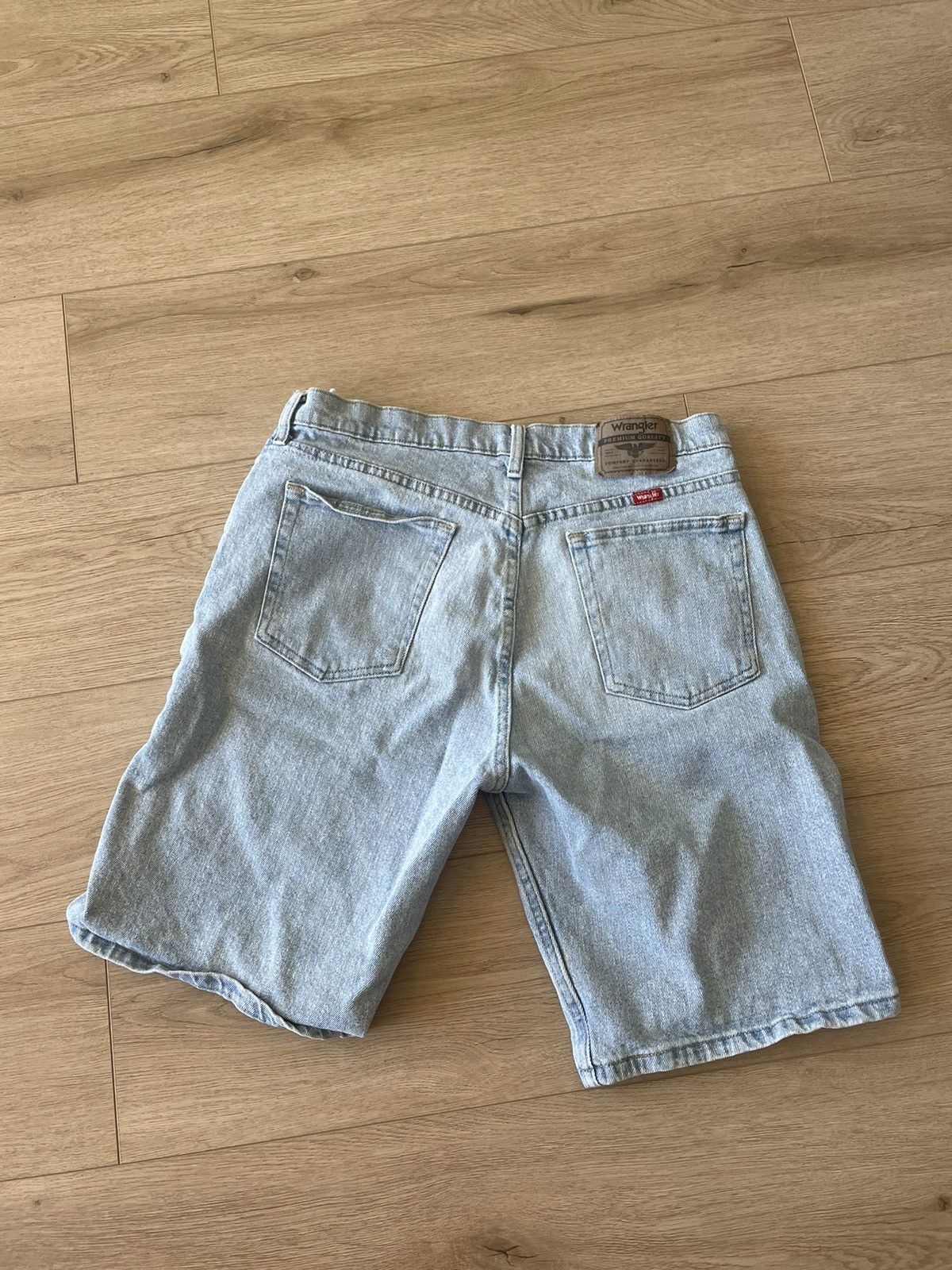 Vintage Vintage Wrangler Light Wash Jorts | Grailed