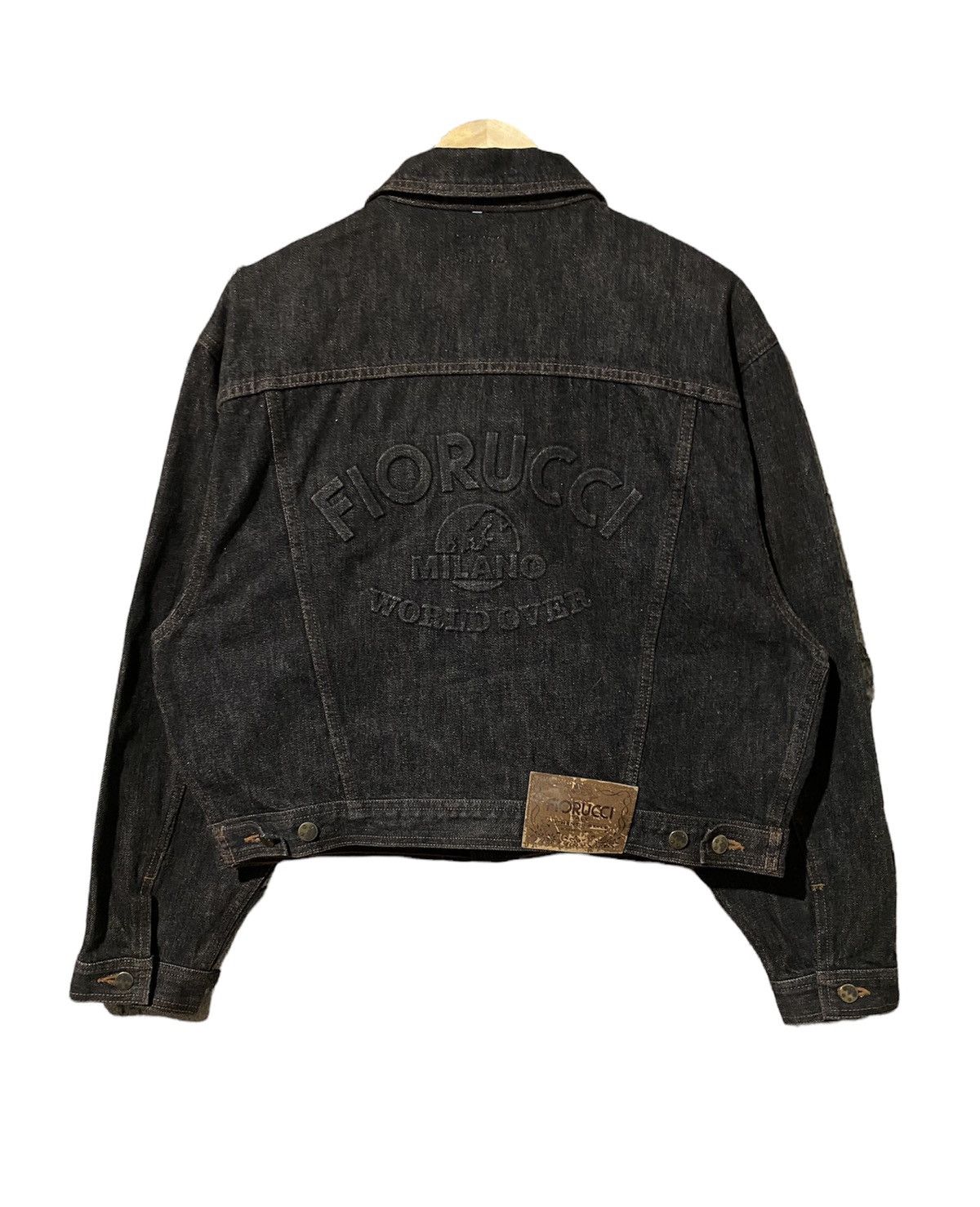 Denim Jacket × Fiorucci × Vintage 🔥EPIC🔥FIORUCCI ITALY DENIM TRUCKER ...