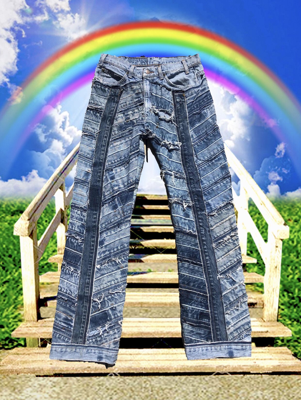 Vintage TICILA SEVEN STAR JEANS | Grailed