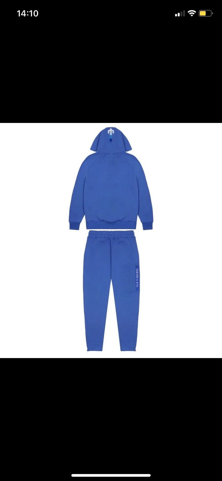 Trapstar London Trapstar Chenille 2.0 Tracksuit Dazzling Blue FULL SET ...