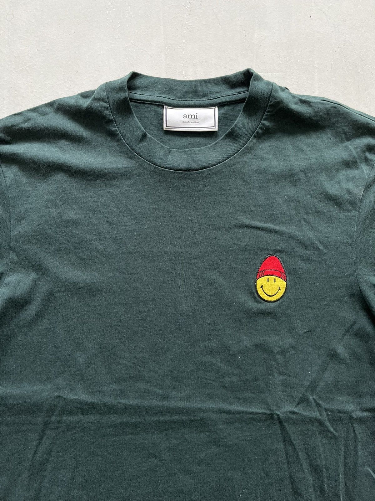 AMI Smiley face tee | Grailed