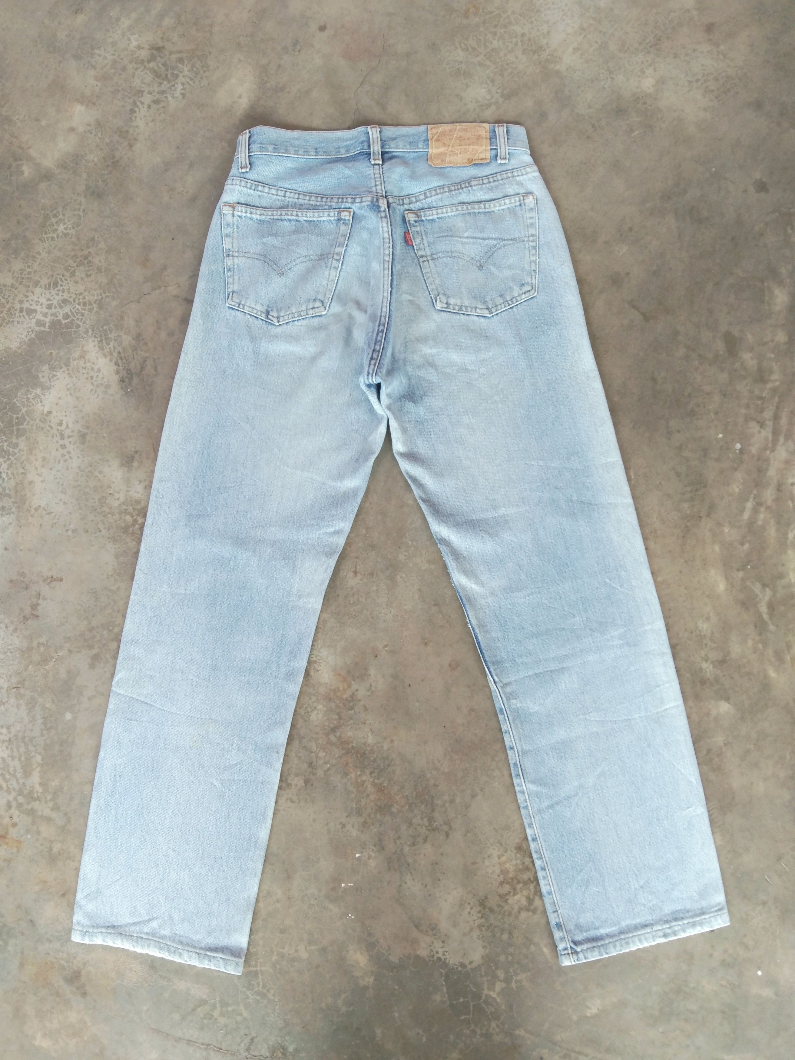 Vintage 1988s Vintage Levi's 501 xx Made In USA Distressed Jeans | Grailed