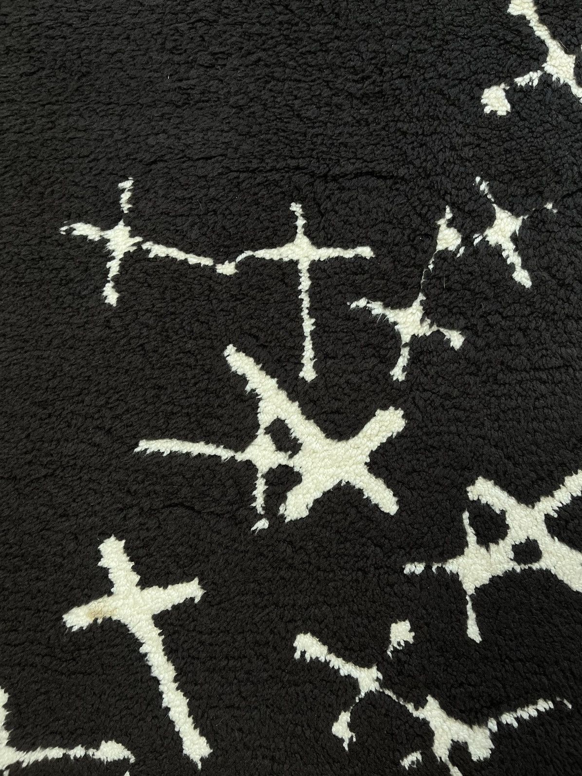 Undercover AW02 Undercover Cross Rug Witch’s Cell Division Black | Grailed