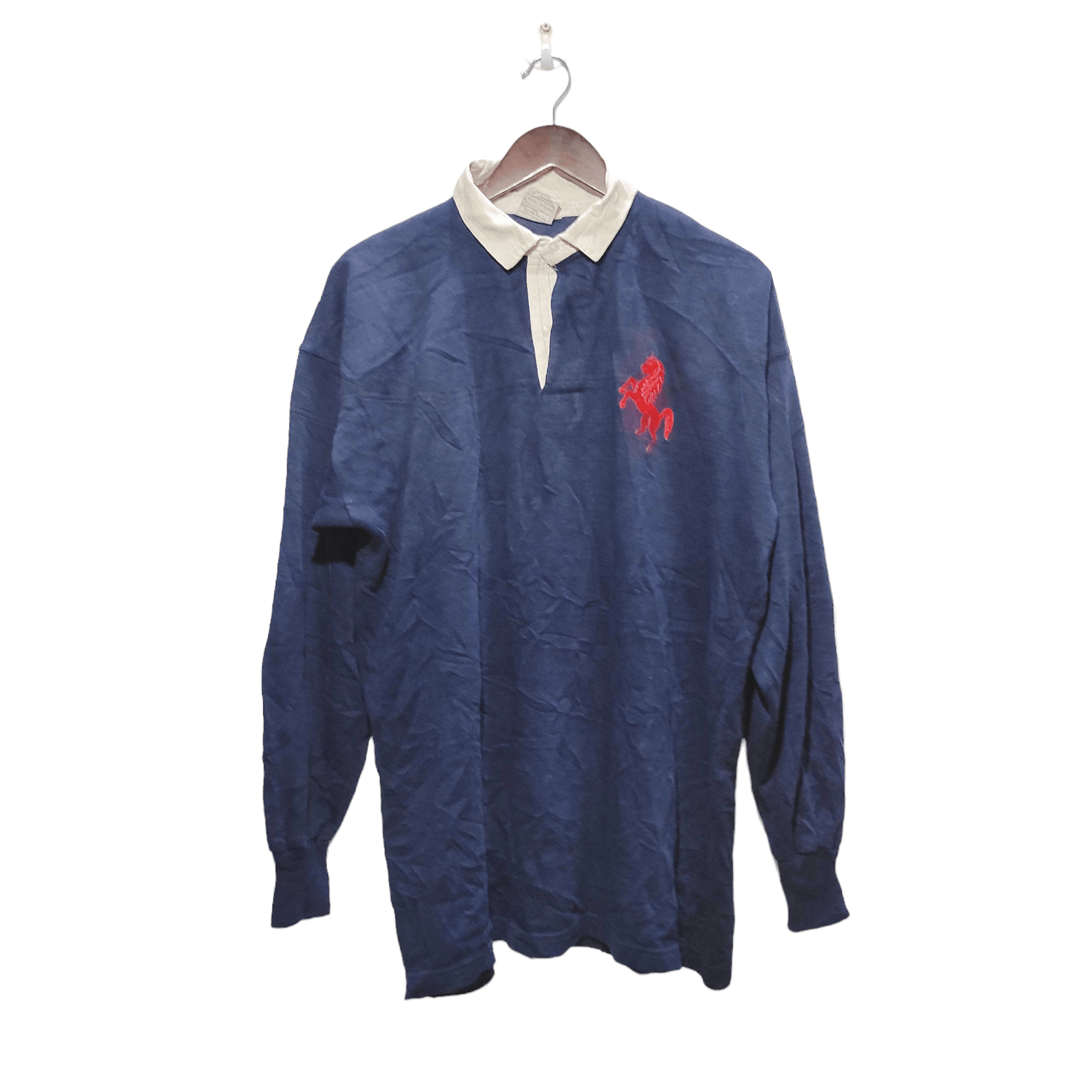 Vintage Vintage 90s No 2 Match Worn Rugby Shirt Adults Large | Grailed