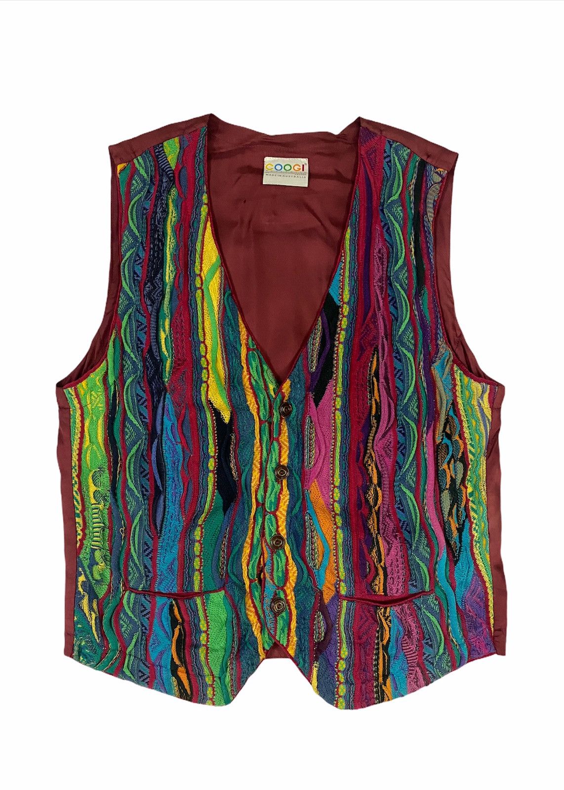 Coogi Coogi Australia Knitted Hip Hop Vest | Grailed