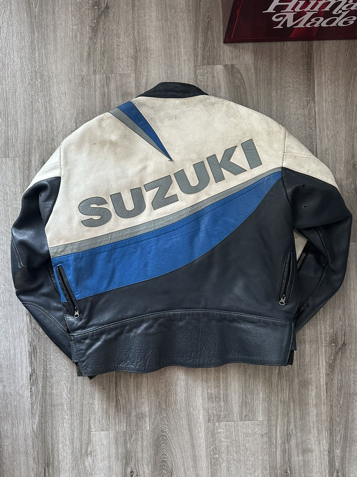 Racing × Vanson Leathers Vanson Leather x Suzuki Motorcycle Leather ...