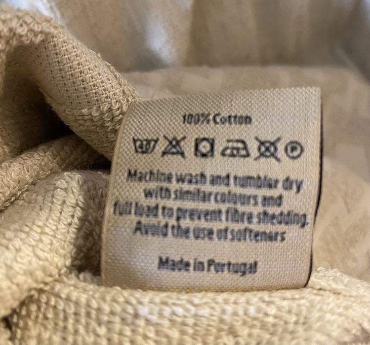 OAS Terry Cloth Fleece Shirt XXL beige earth tones neutral xl | Grailed