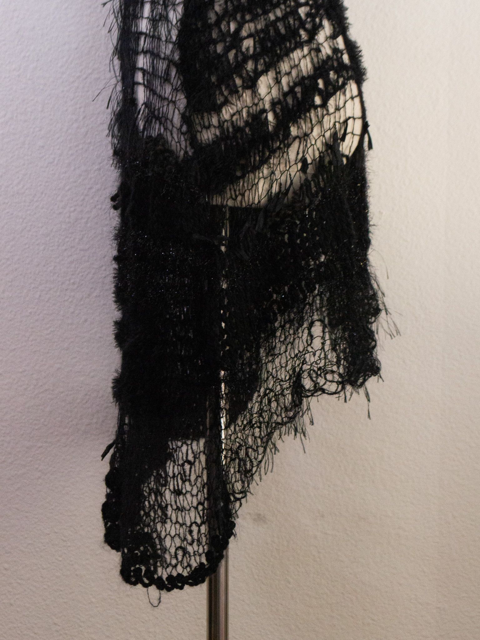 Rodarte Loose Hand Knit Dress with Crochet Flowers | Grailed