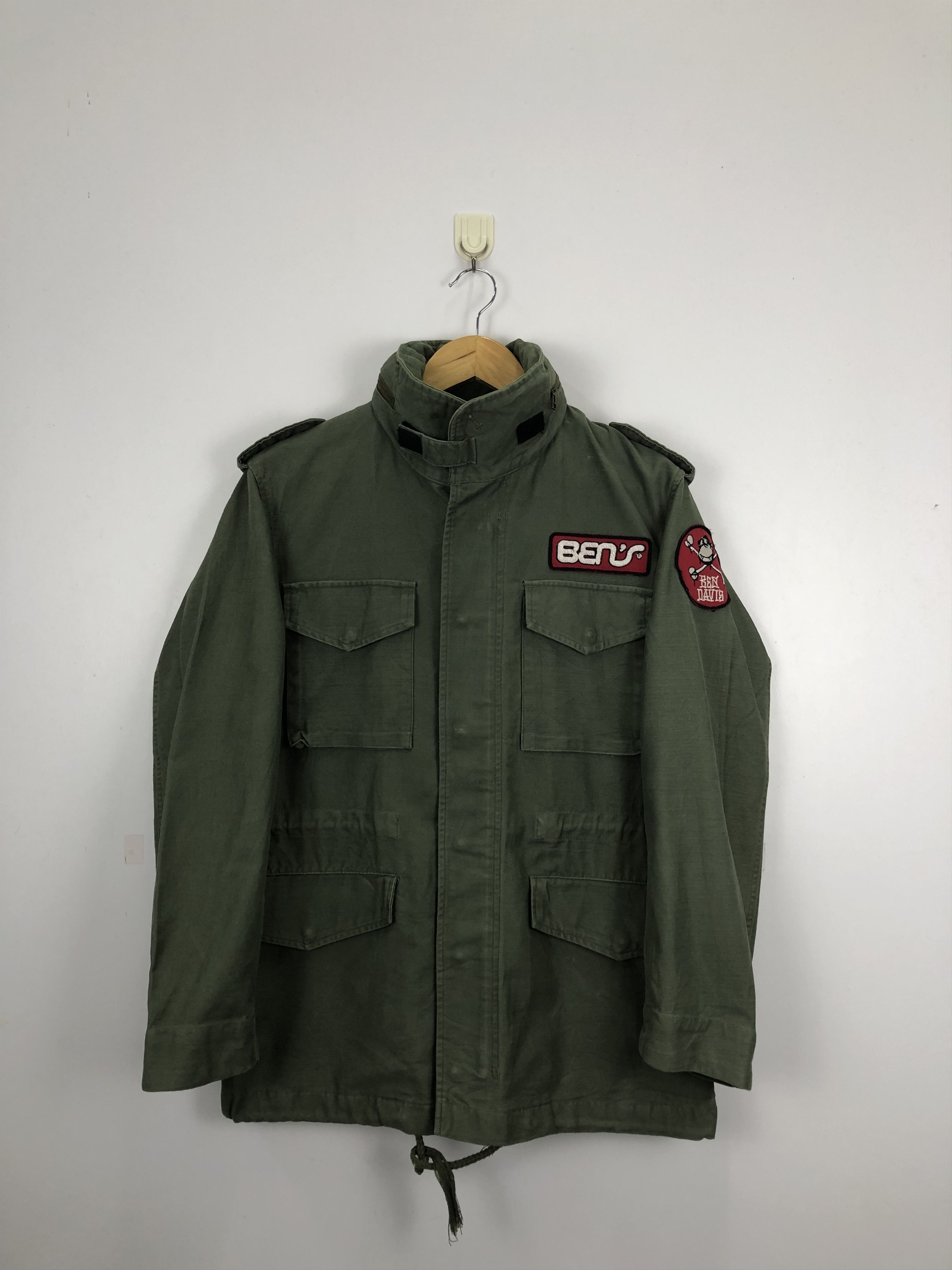 Ben Davis × Vintage Vintage 90s Ben Davis Denim Jacket Patches | Grailed