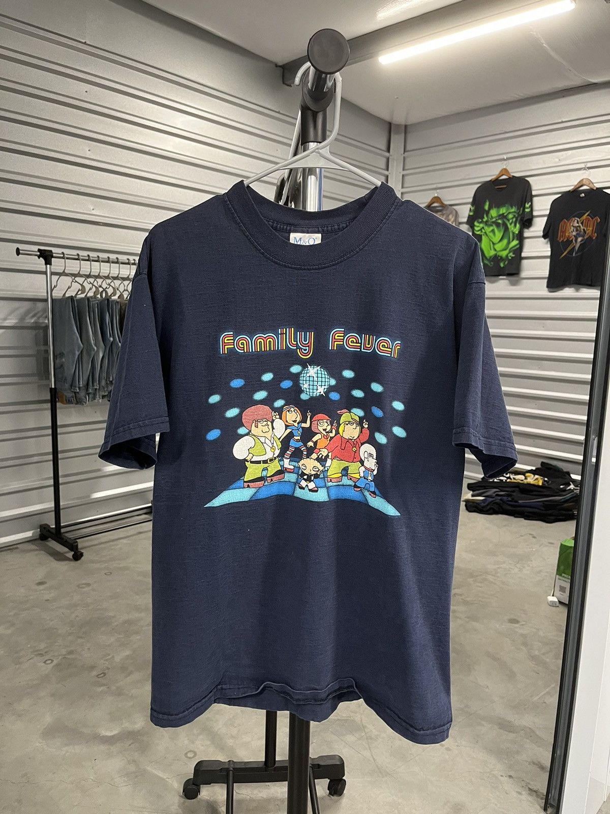 Vintage Vintage 90’s Family Guy Family Fever funny cartoon T-shirt ... Vintage Vintage 90’s Family Guy Family Fever funny cartoon T-shirt ...