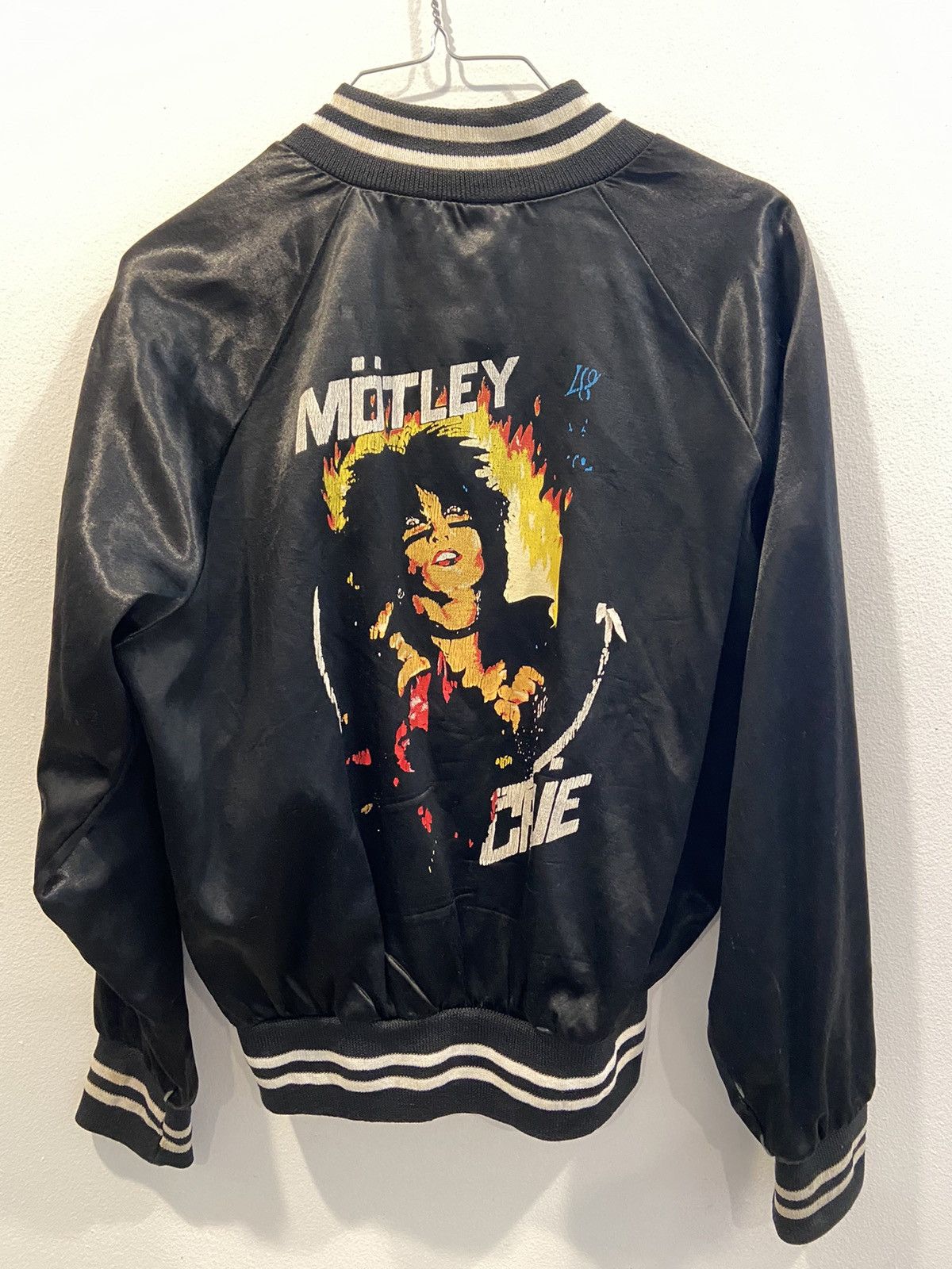 Vintage 1983 MOTLEY CRUE SHOUT AT THE DEVIL CONCERT TOUR JACKET | Grailed