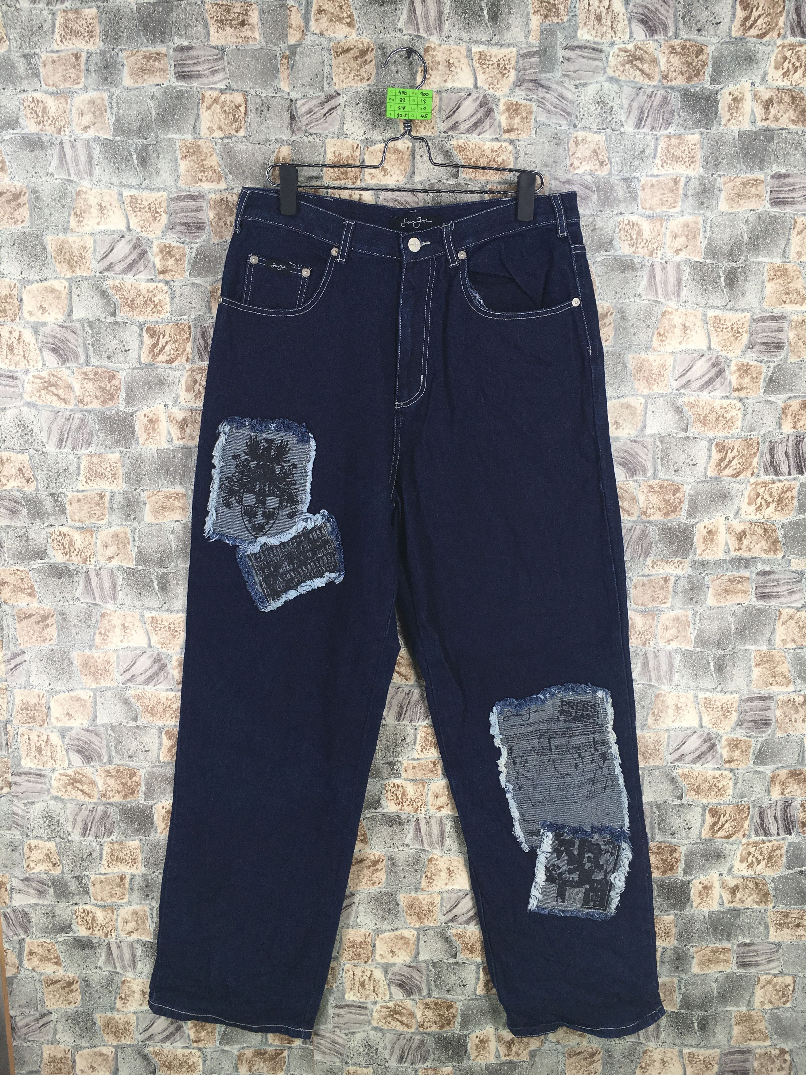 Vintage Vintage 90s Sean John Hip Hop Patches Jeans Baggy Denim | Grailed Vintage Vintage 90s Sean John Hip Hop Patches Jeans Baggy Denim | Grailed